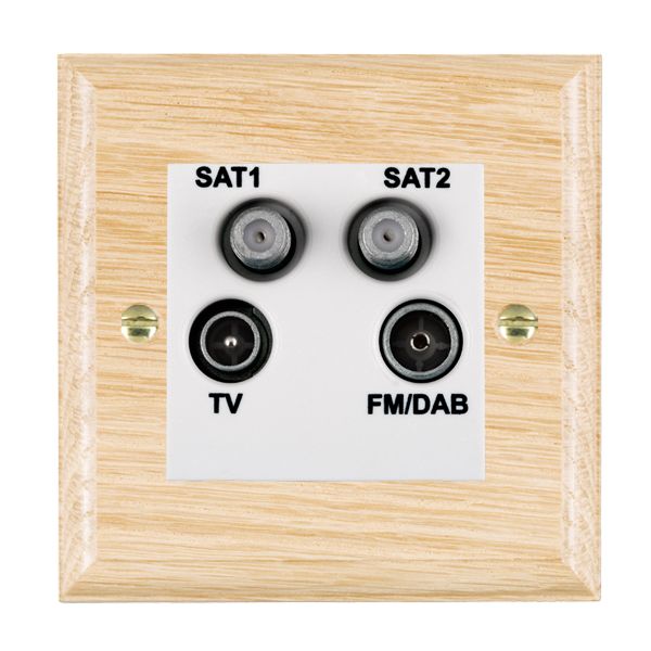Woods - Digital Television Sockets / Telephone Sockets